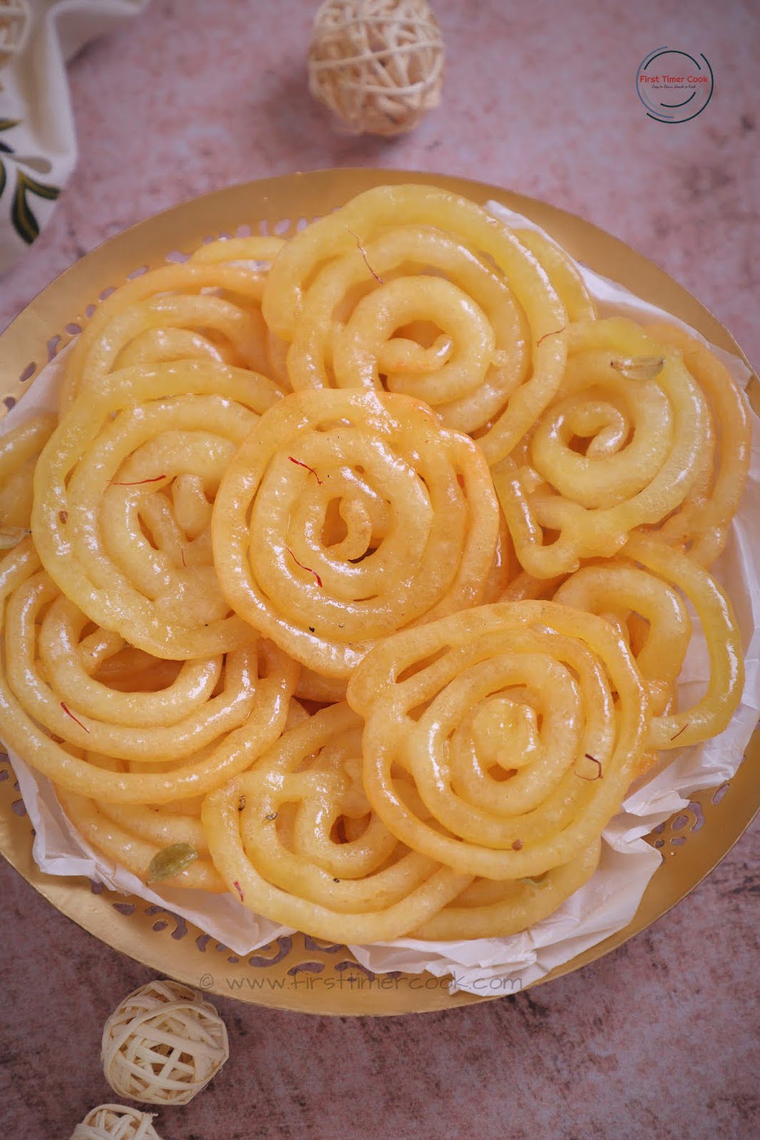 Instant Jalebi no Food Color No Yeast No Fermentation First Timer
